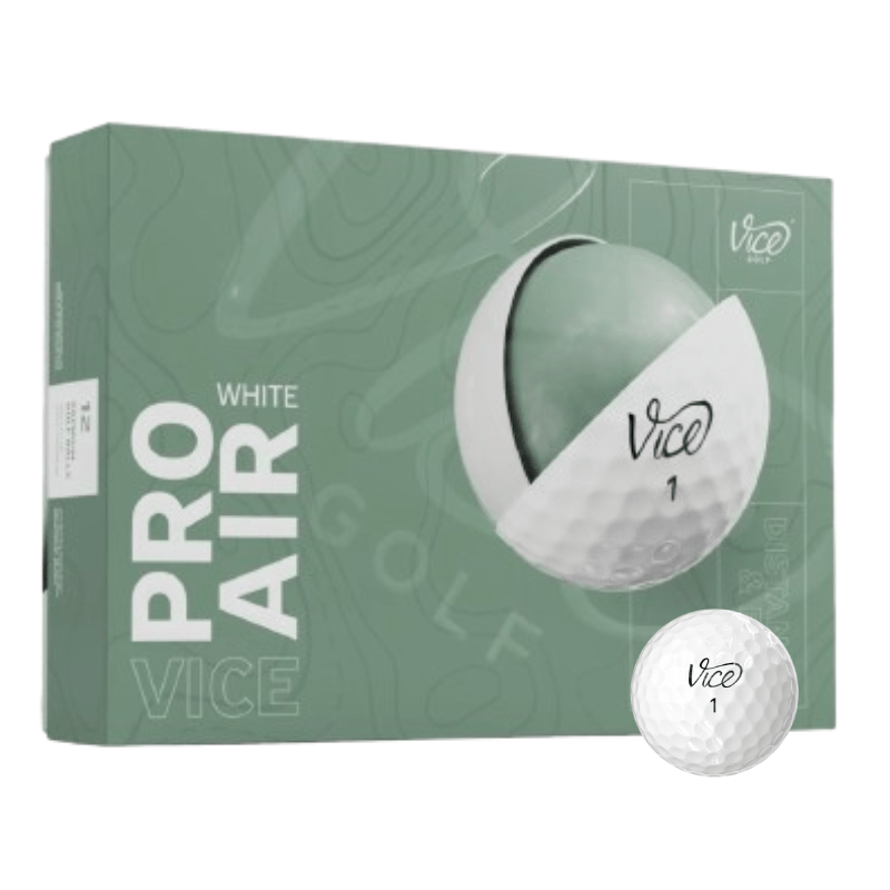 Balles de golf Vice - Pro Air - Blanche