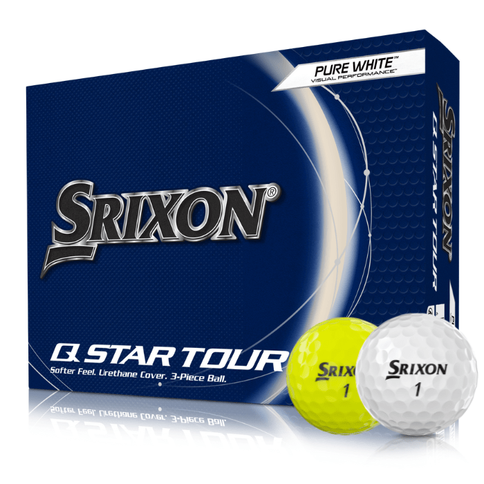 Srixon | Q Star Tour | Blanches [12 Balles de Golf]
